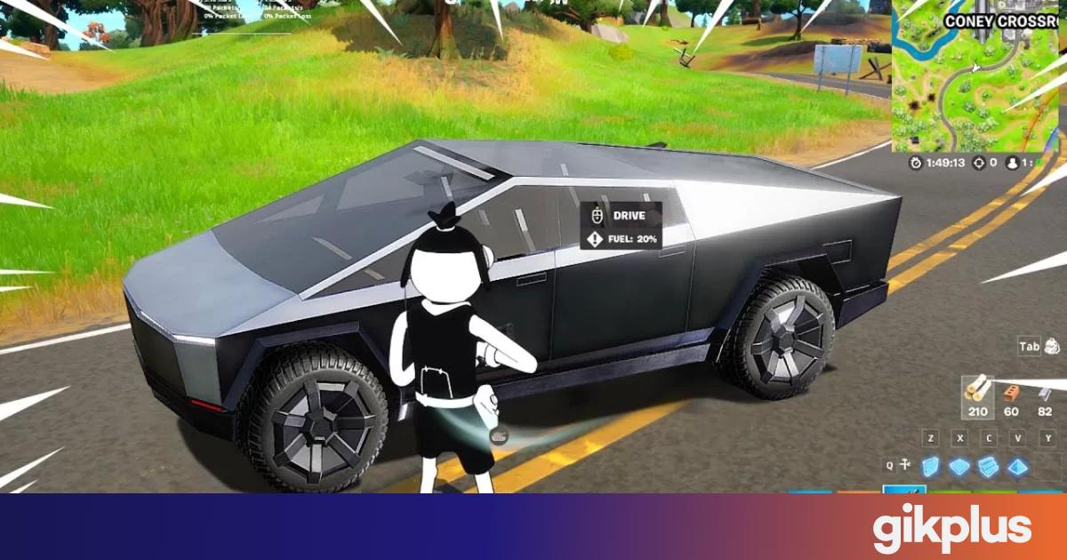 Elon Musk llevará la Cybertruck de Tesla a Fortnite | gikPlus